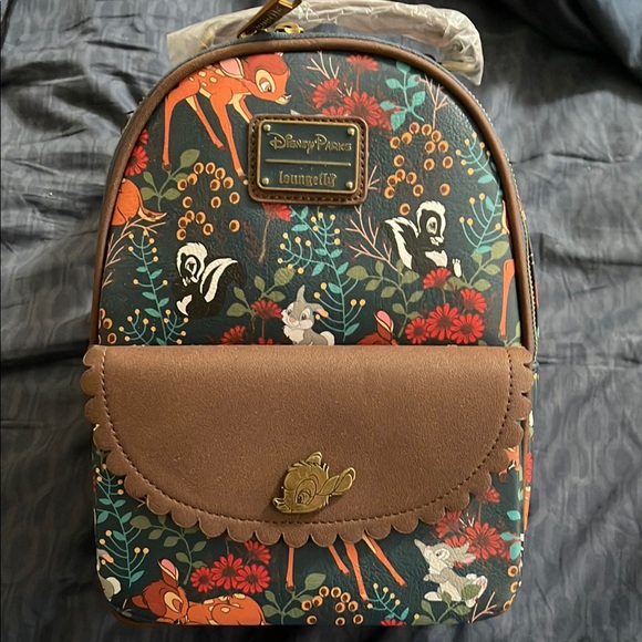 Loungefly | Bags | Loungefly Disney Bambi Floral Backpack Multicolor ...